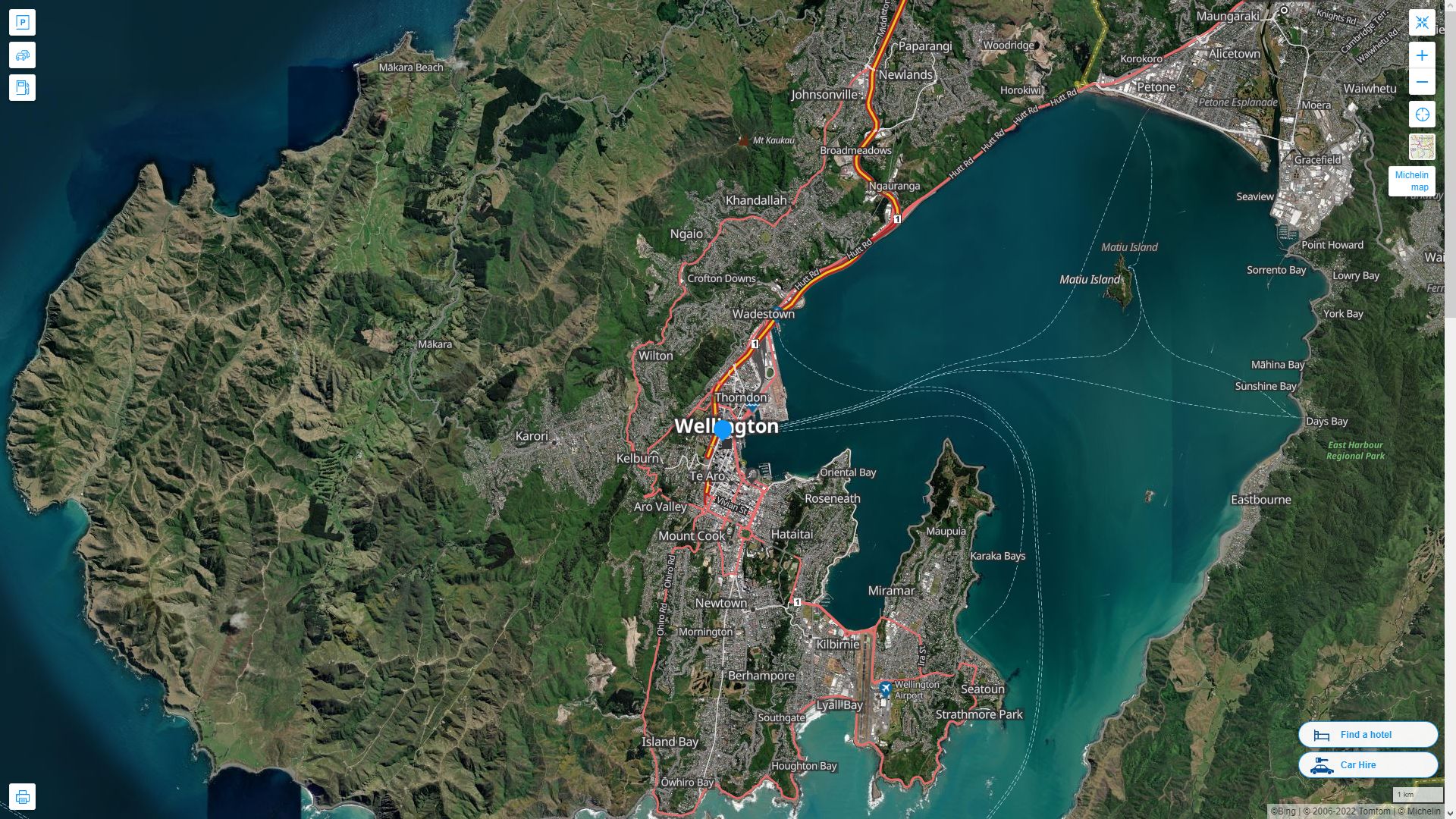 Wellington Map