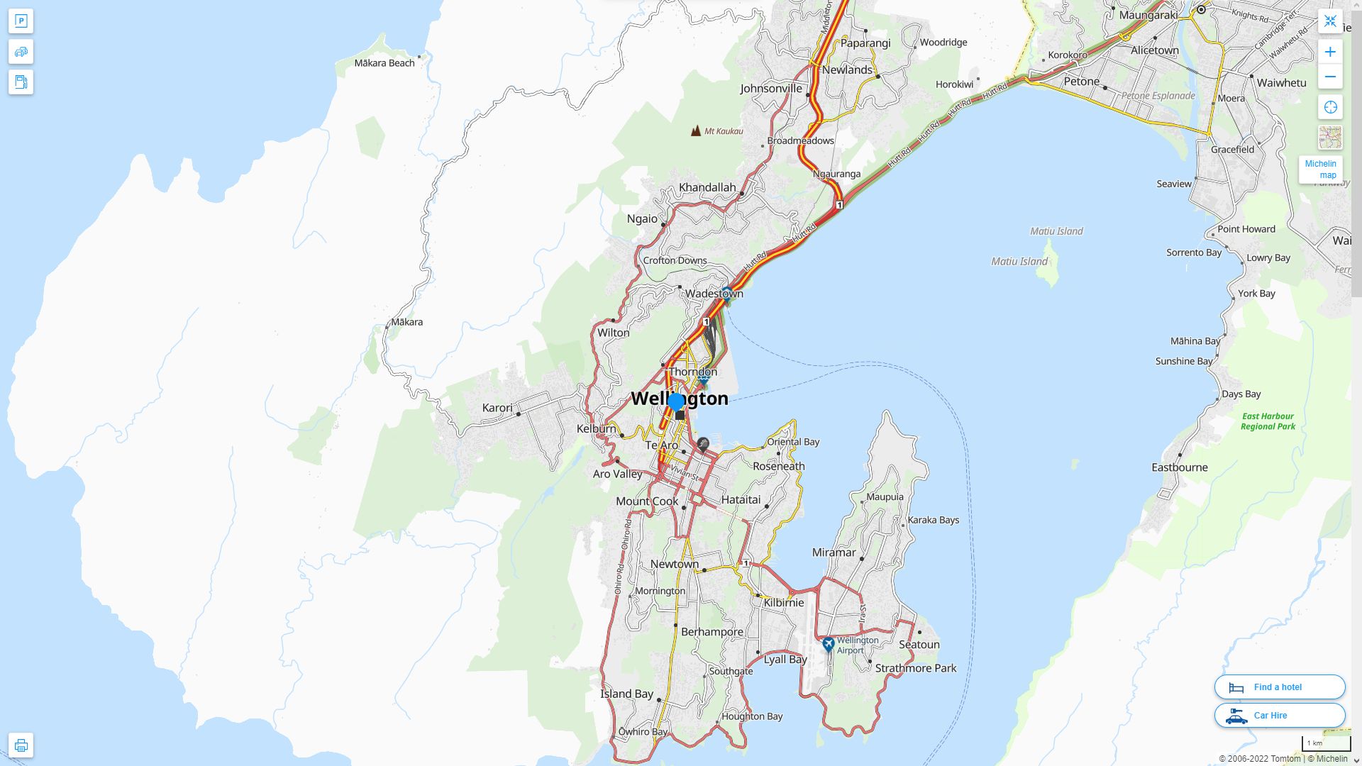 Wellington Map