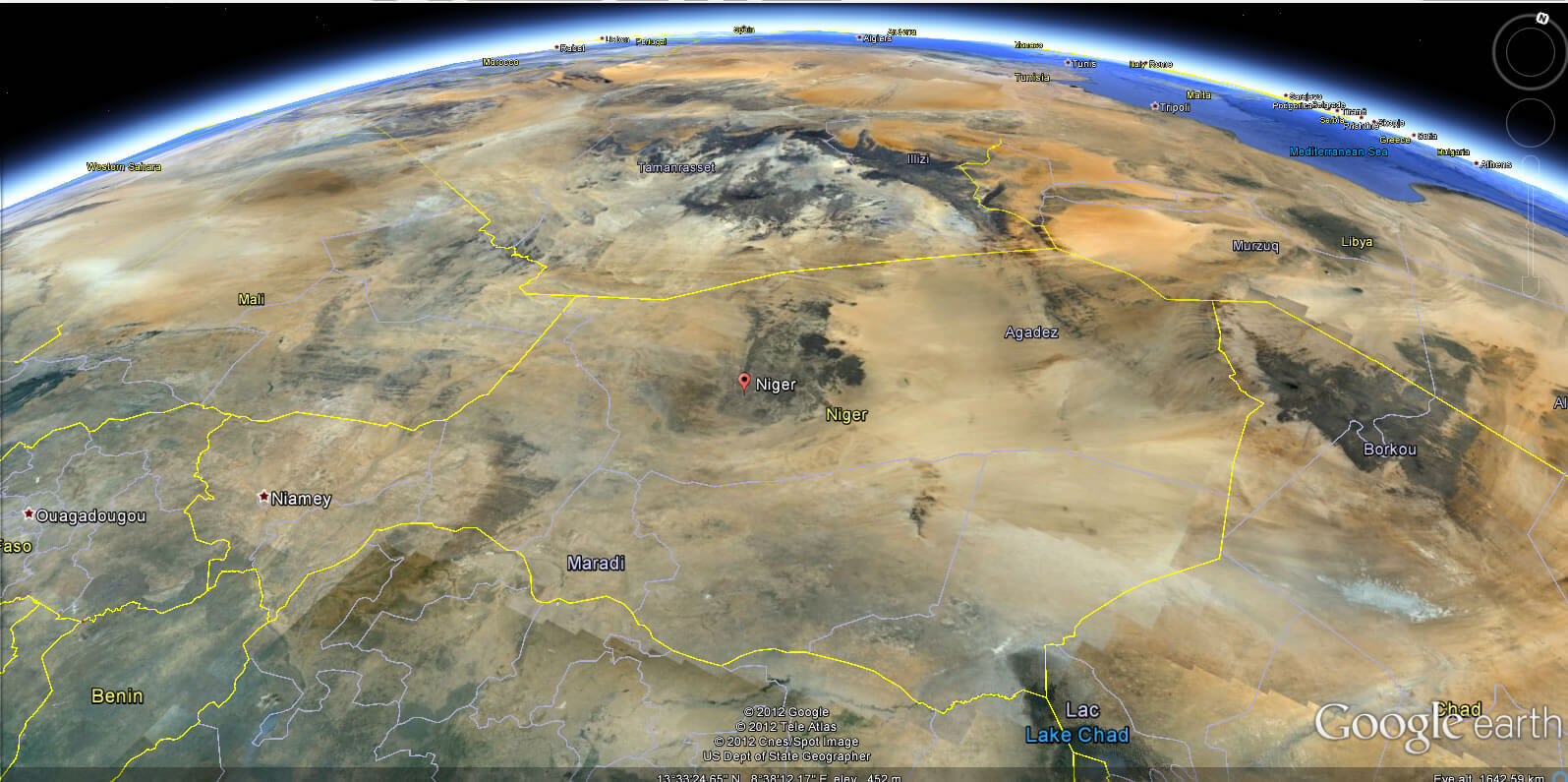 Niger Map