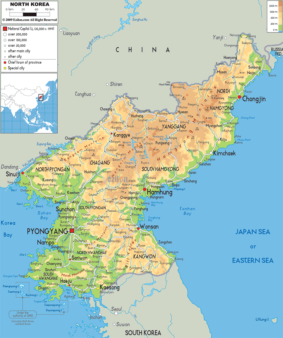 Pyongyang Map