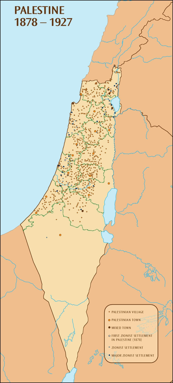 Palestine Map