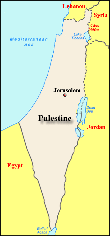 Palestine Map