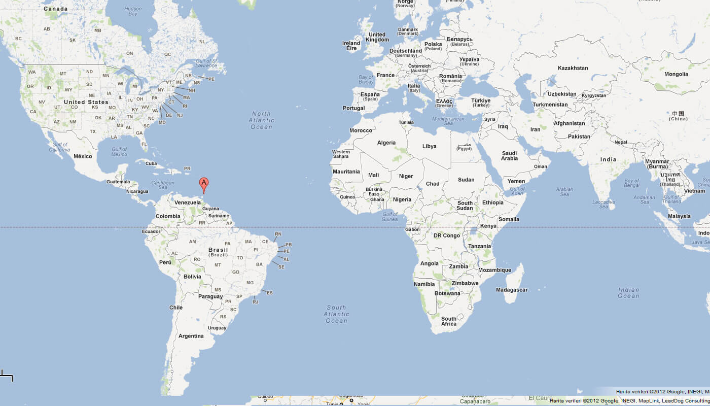 Saint Vincent and the Grenadines Map