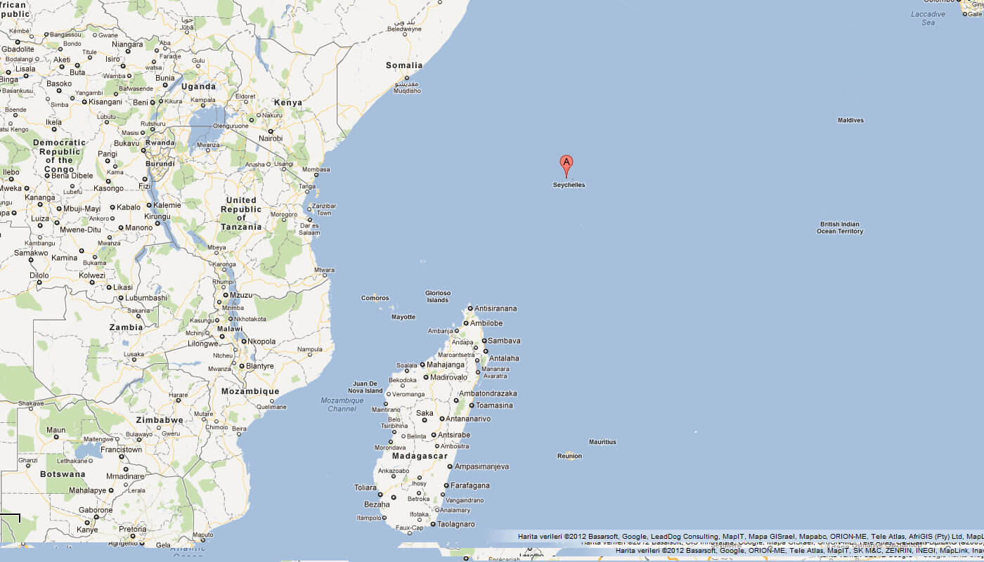 Seychelles Map
