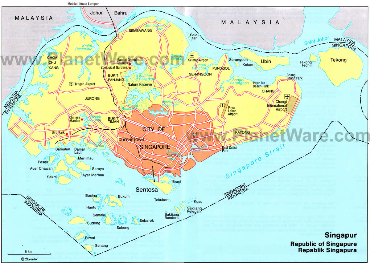 Singapore Map