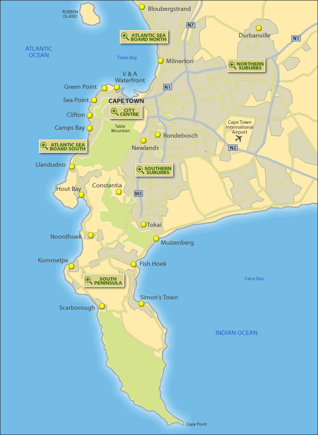 Cape Town Map