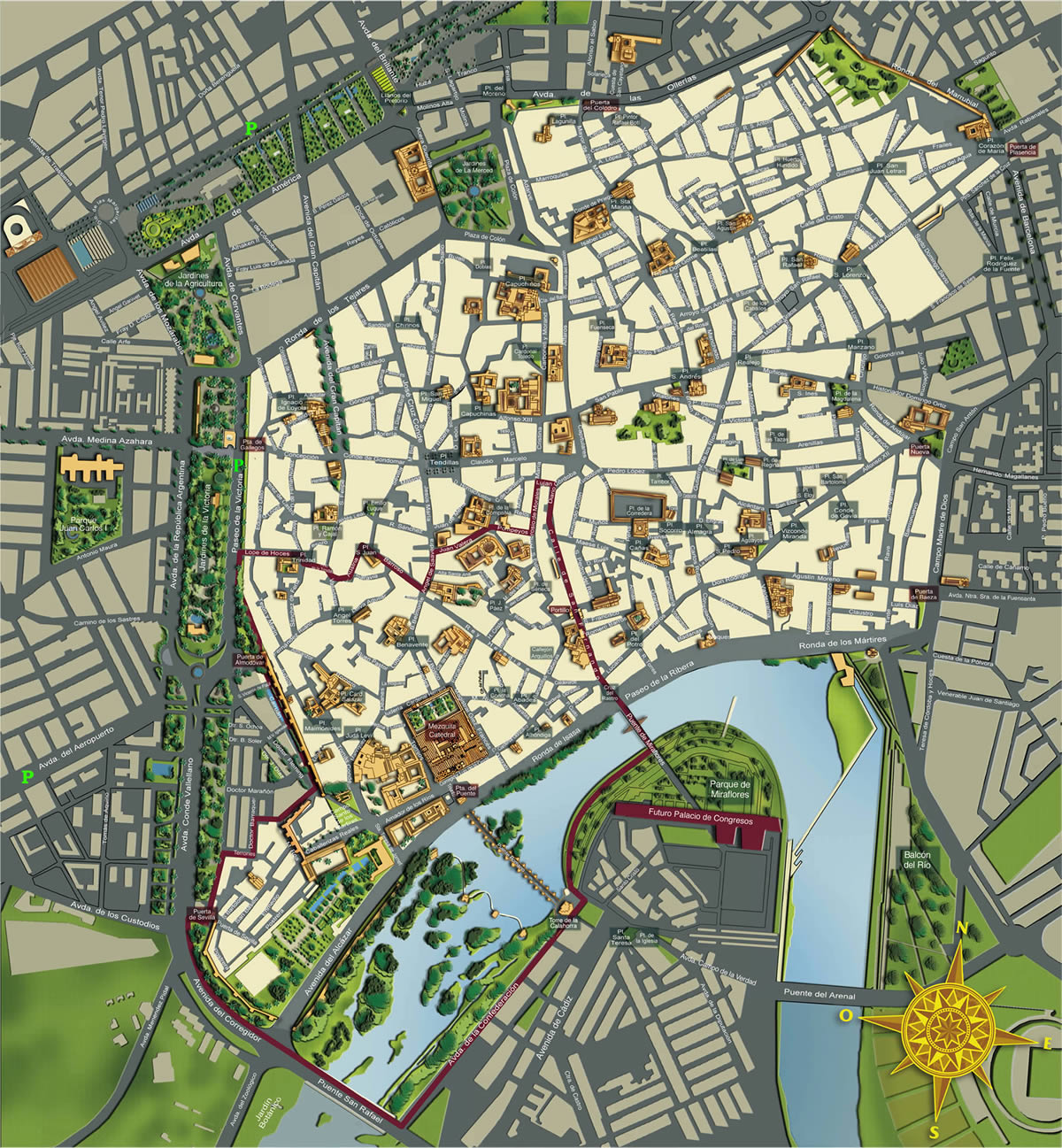 Cordoba Map Cordoba Map