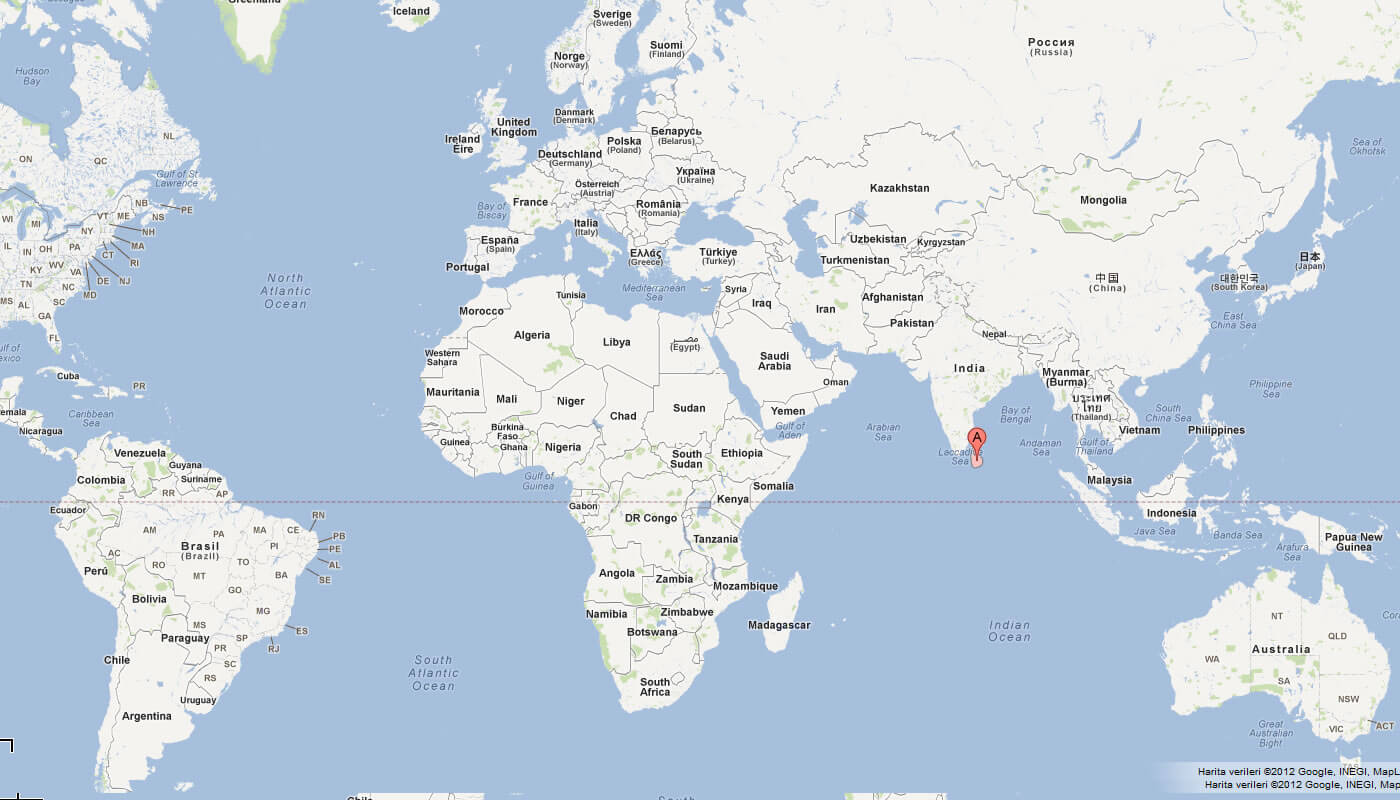Sri Lanka Map