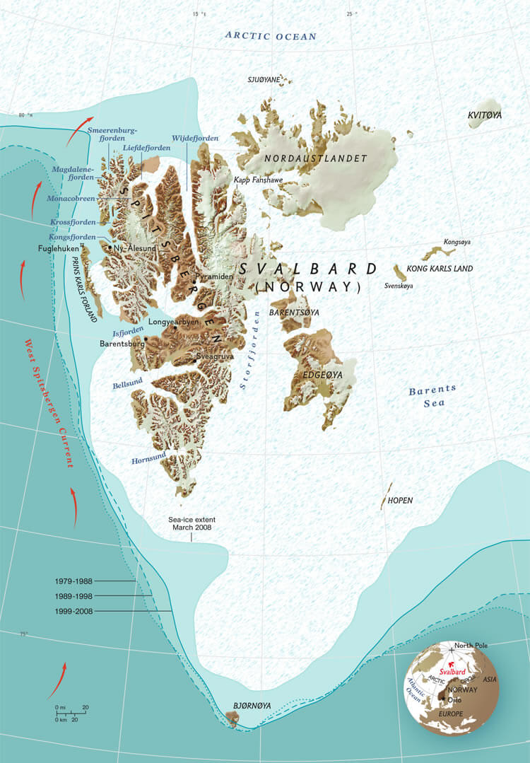 Svalbard Map