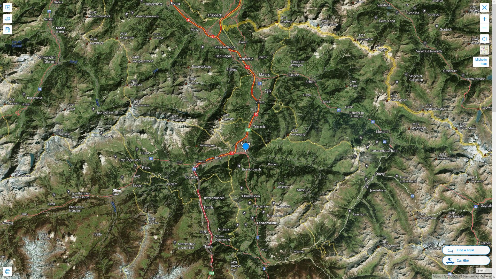 Chur Map