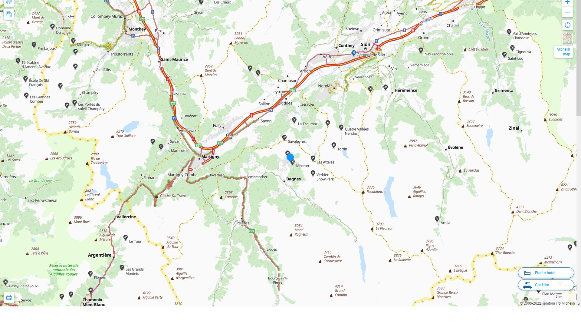 Verbier Map
