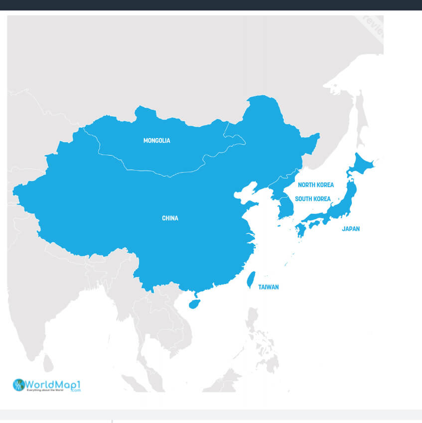 Where is Taiwan in the World