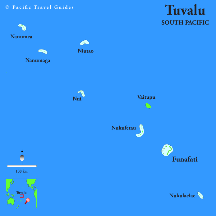 Tuvalu Map