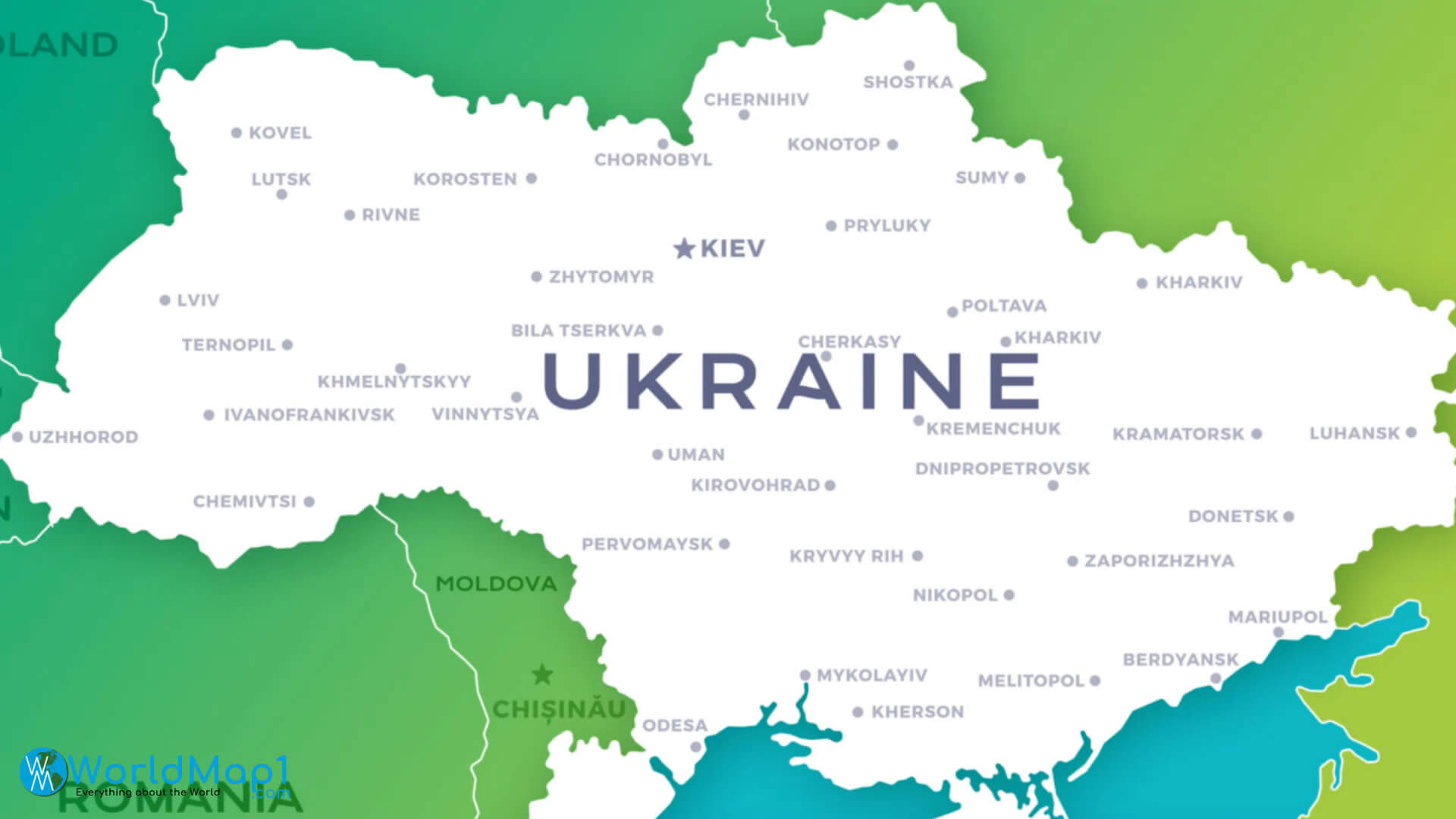 Ukraine Map