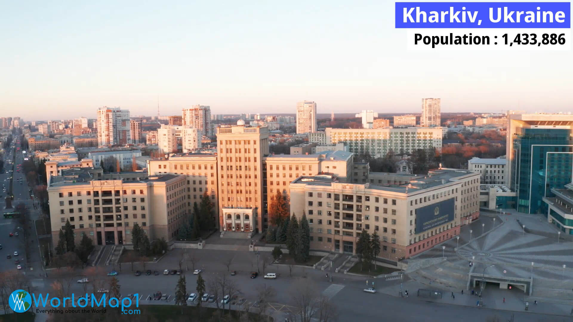 Kharkiv Map - Ukraine