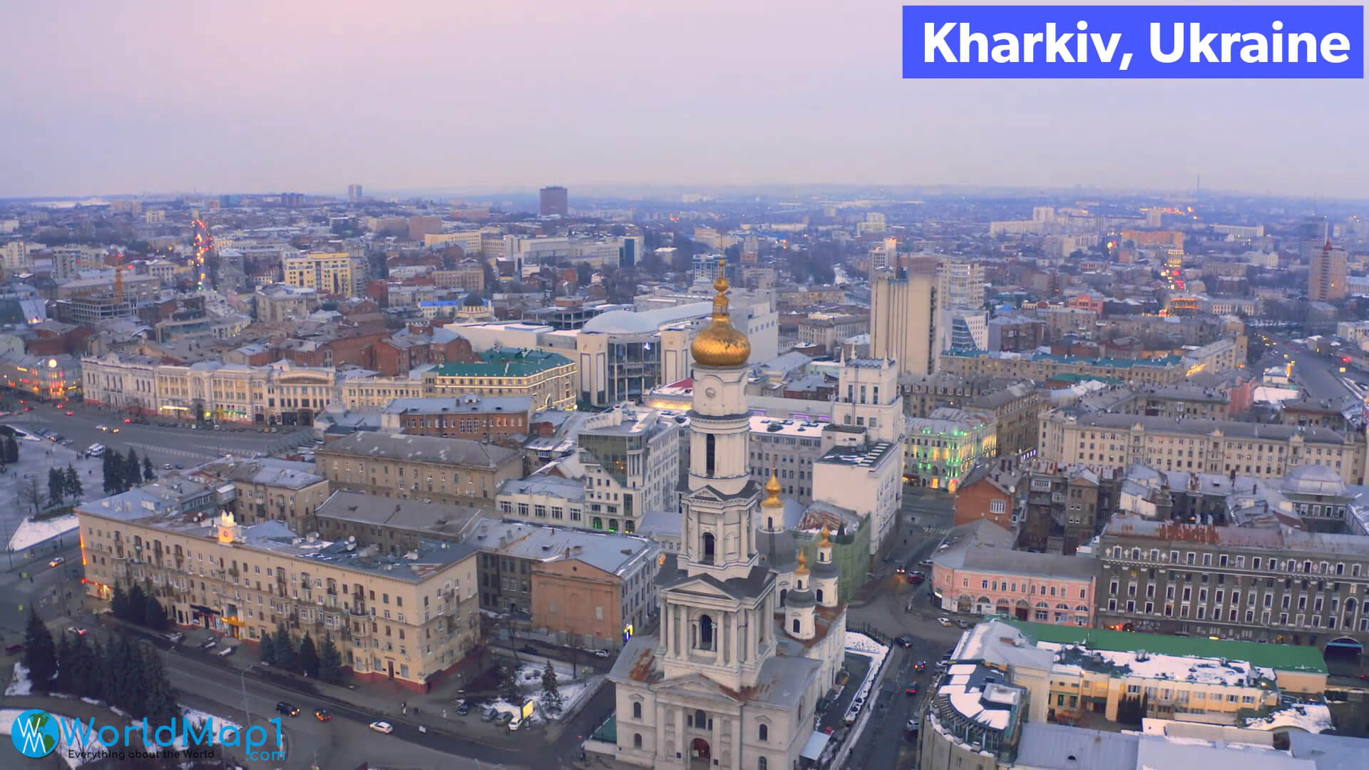 Kharkiv Map - Ukraine