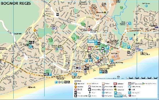 Bognor Regis Map