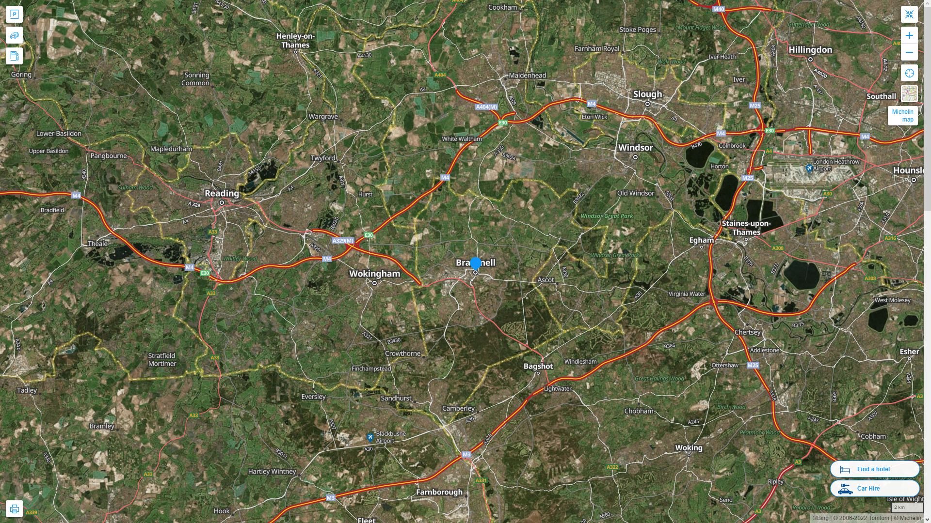 Bracknell Map