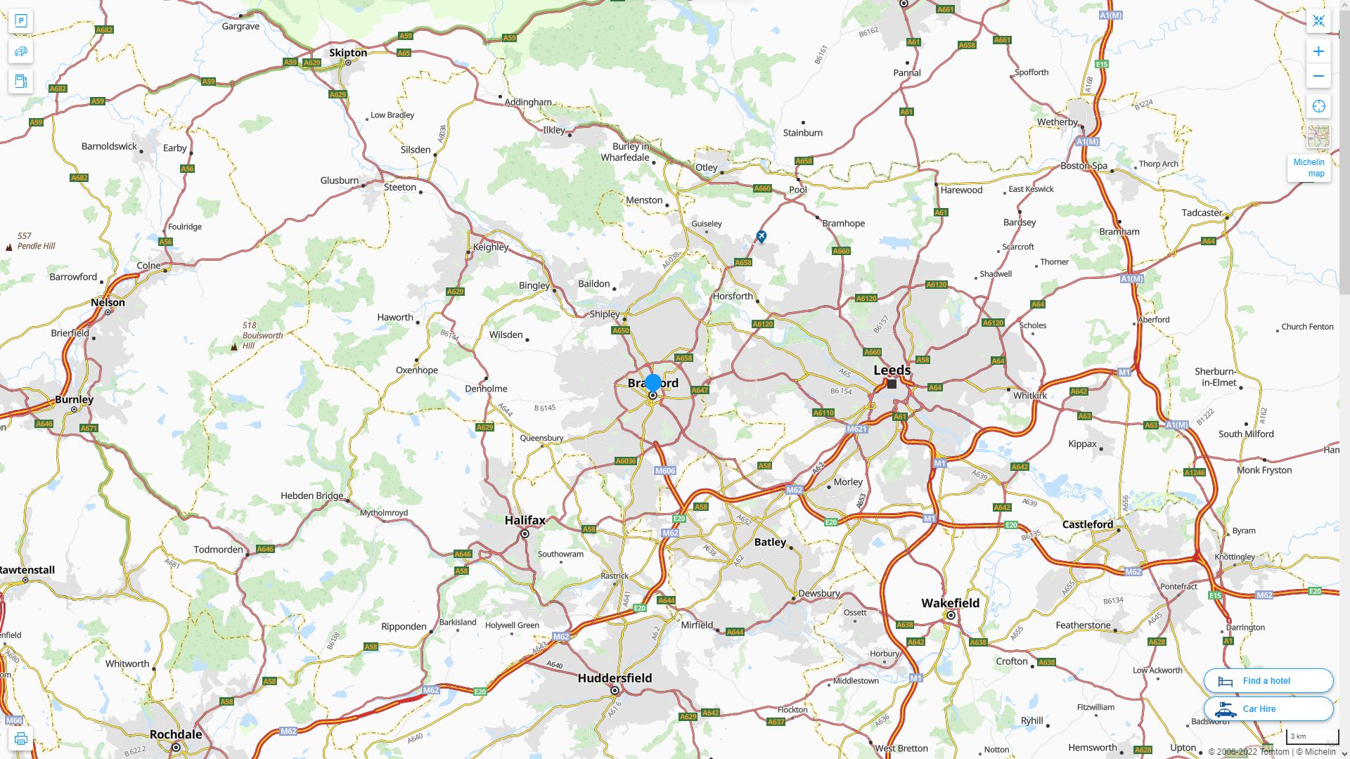 Bradford Map