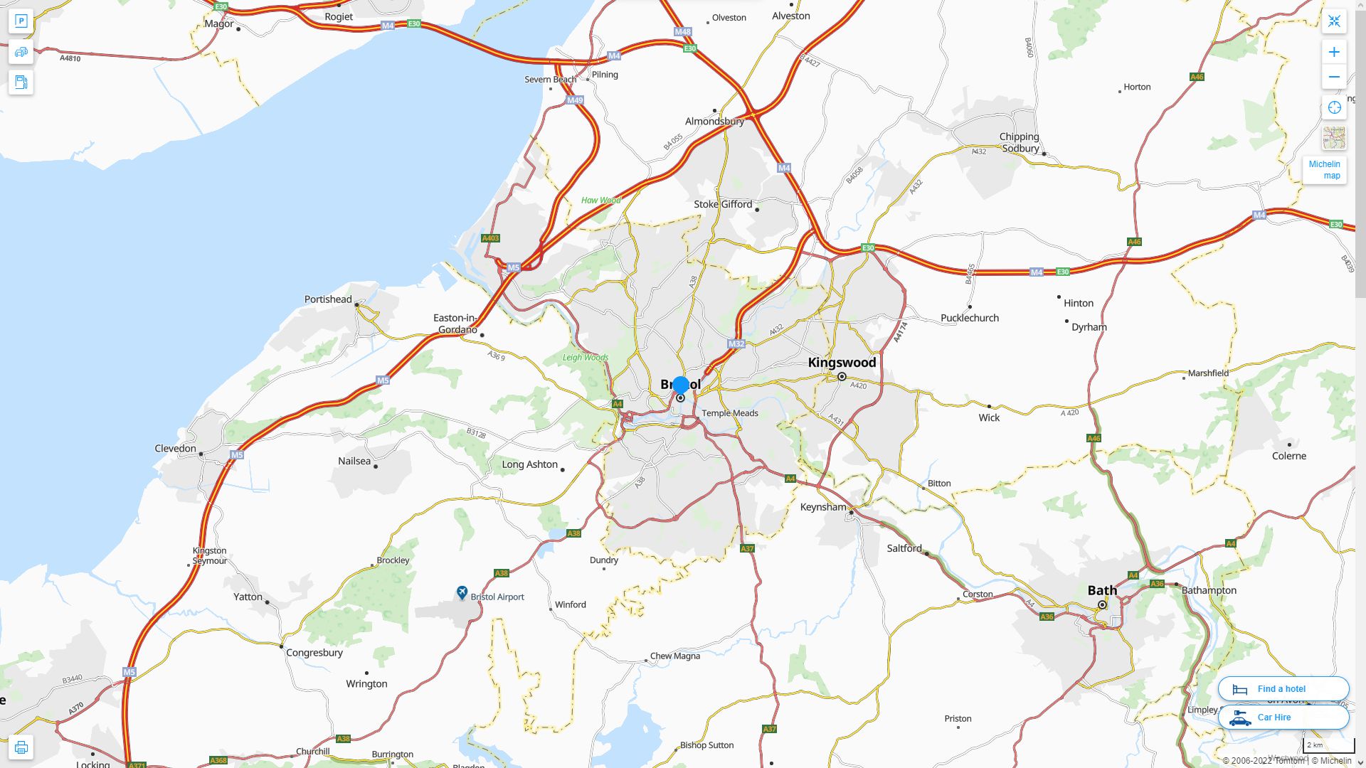 Bristol Map