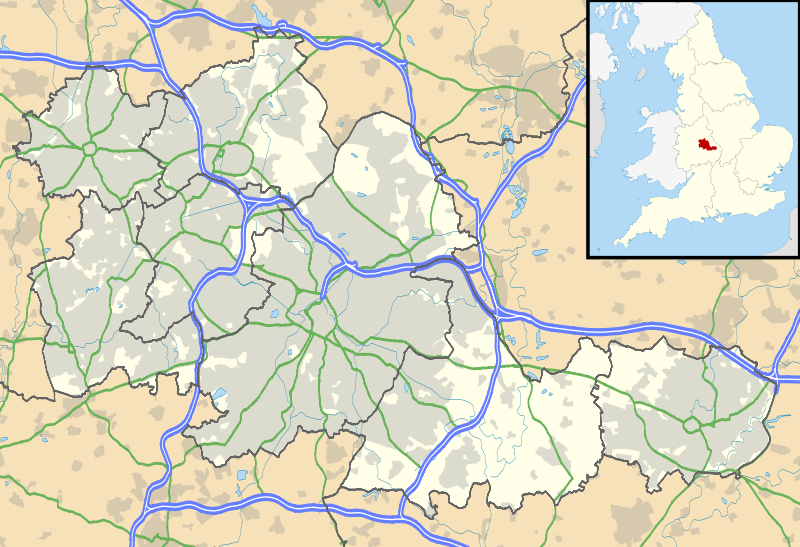 Sutton Coldfield Map - United Kingdom
