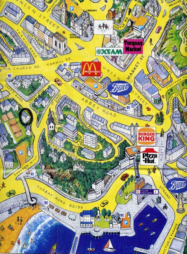 Torquay Map