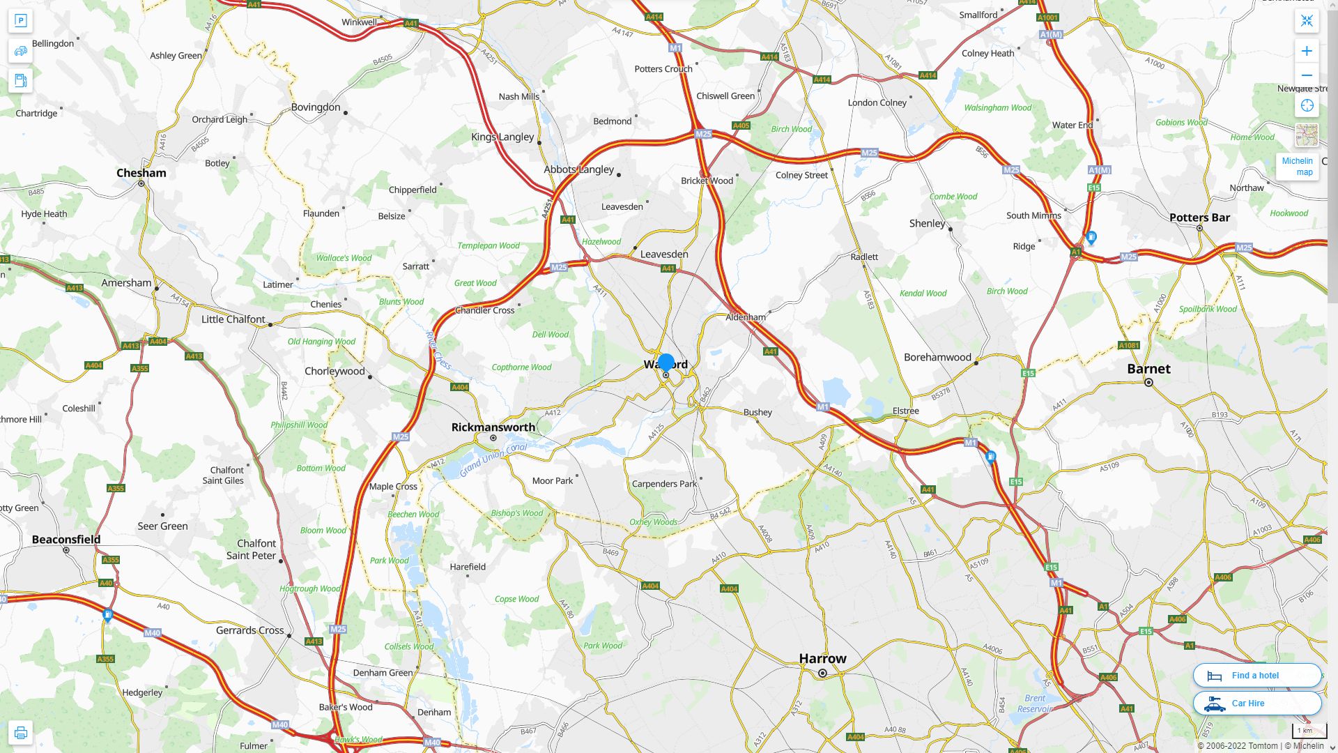 Watford Map