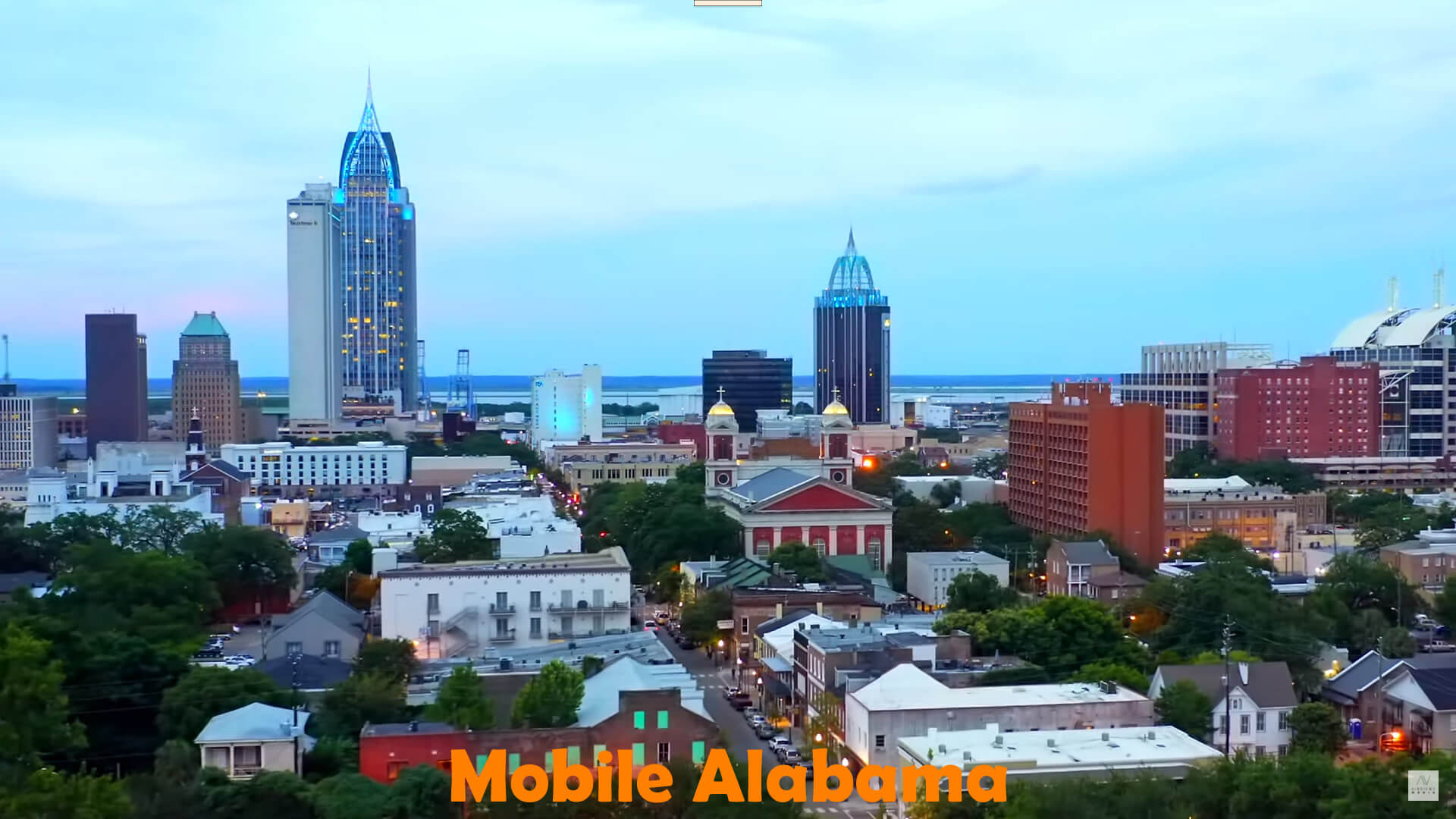 Mobile, Alabama Map