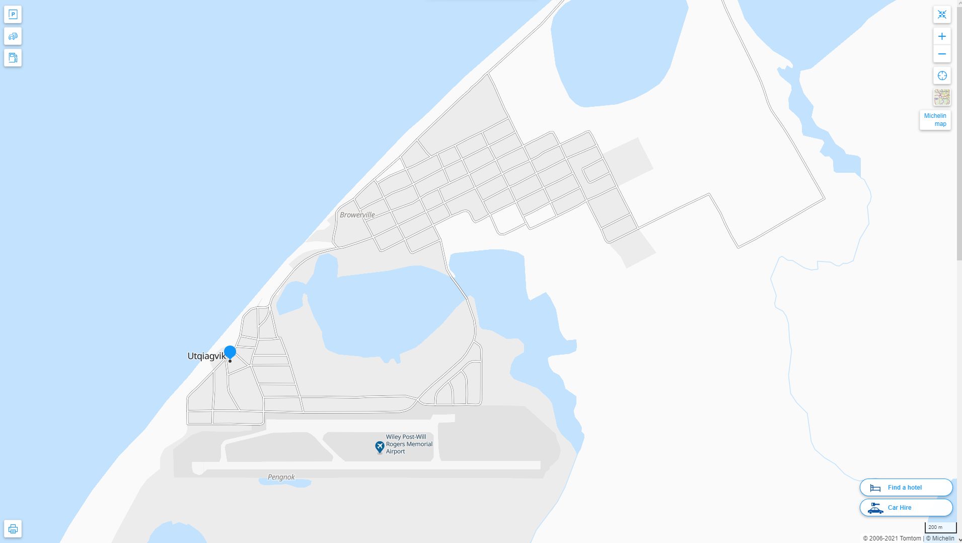 Barrow Alaska Map - United States