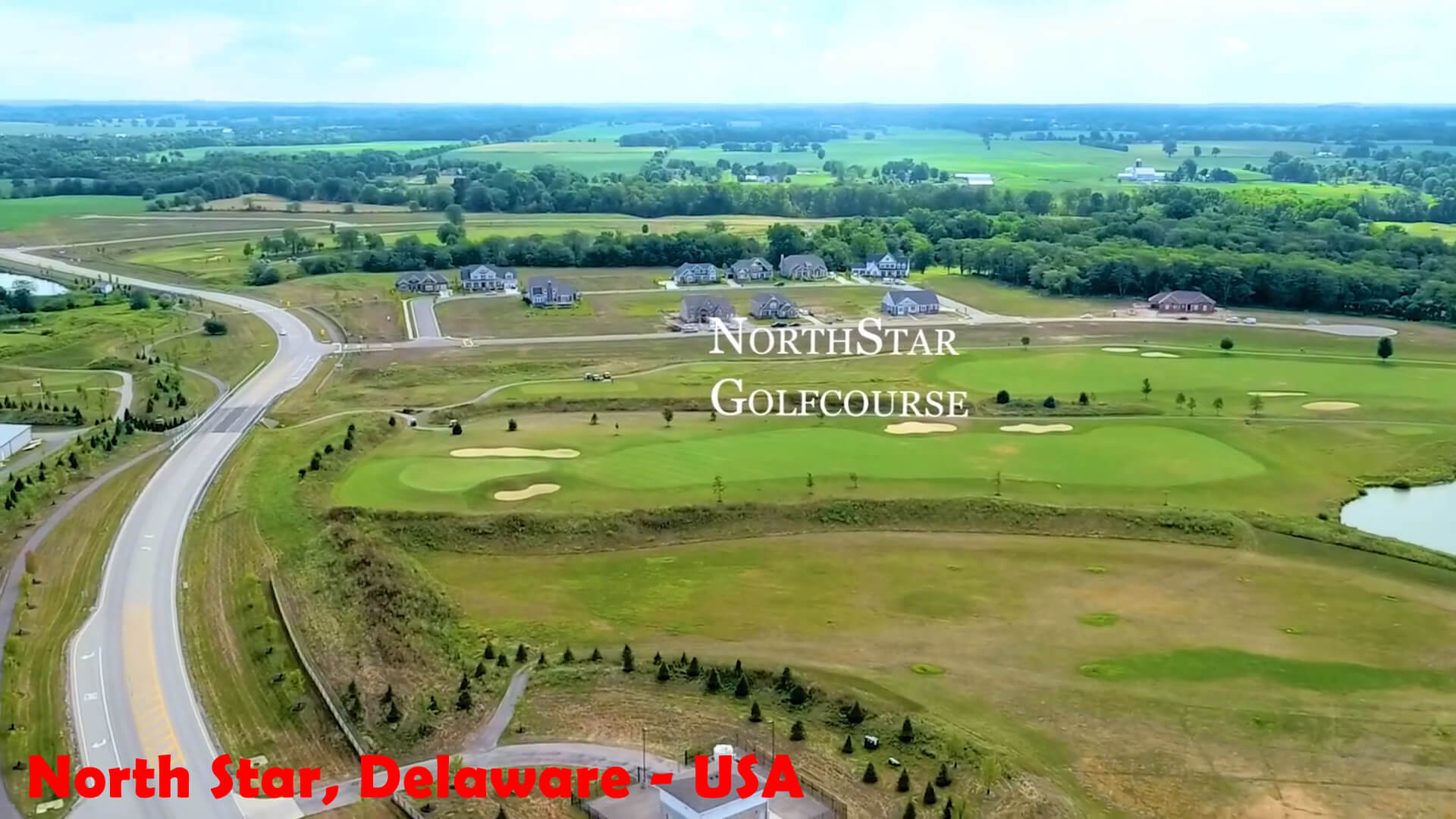 North Star, Delaware Map