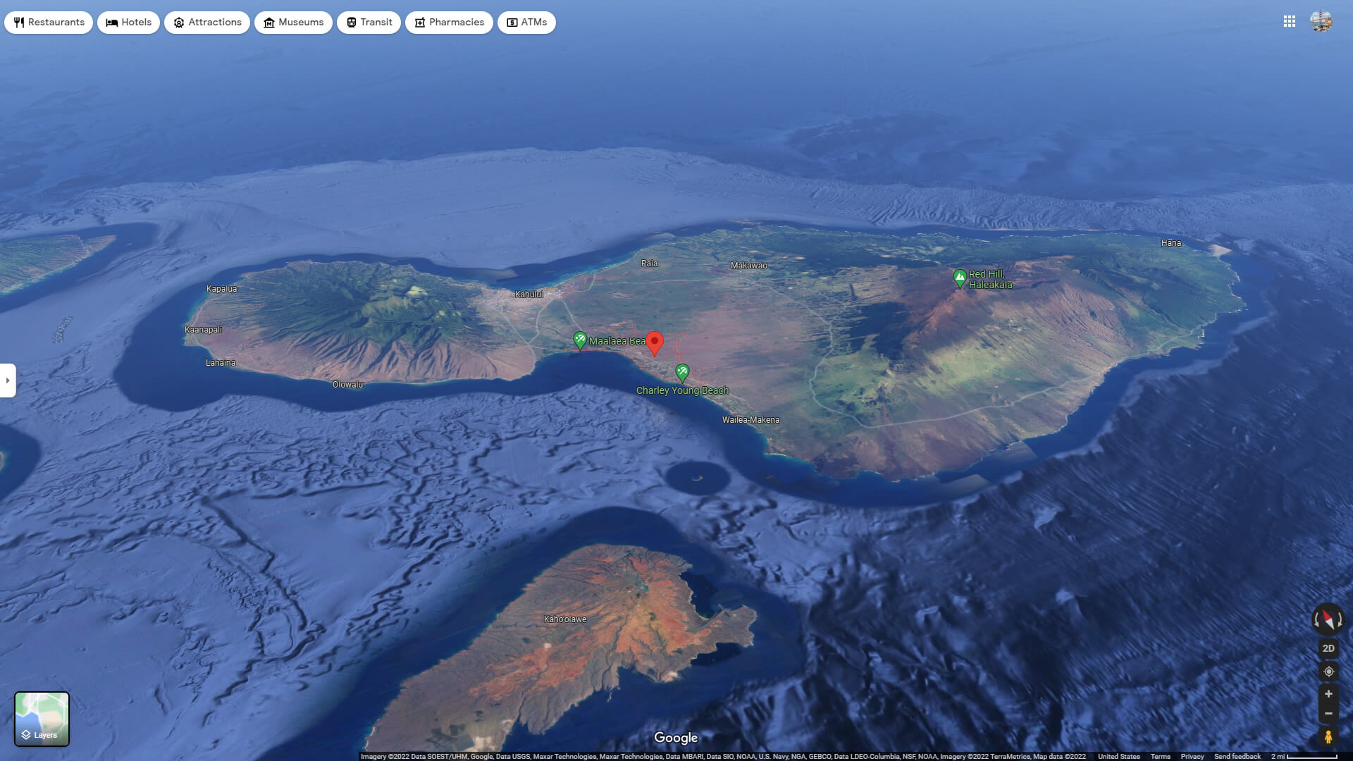 Kihei, Hawaii Map