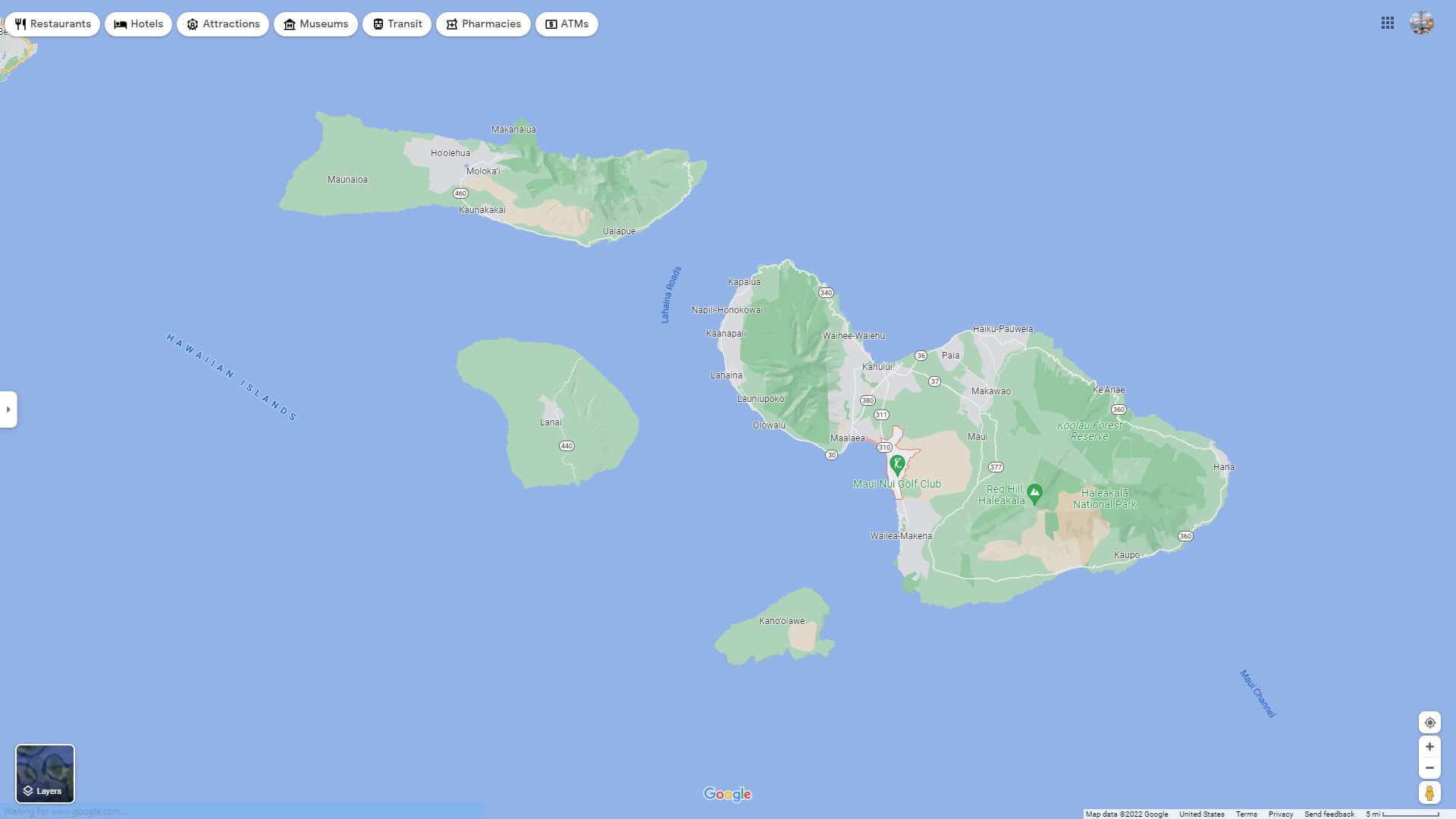 Kihei, Hawaii Map