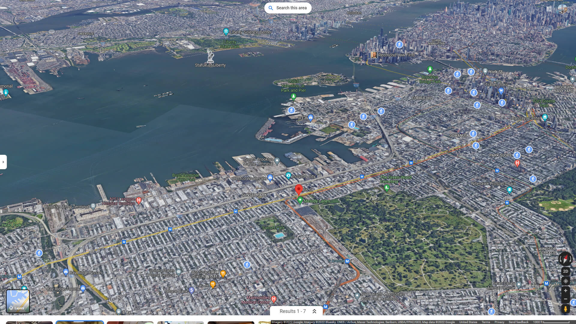 Brooklyn, New York Map