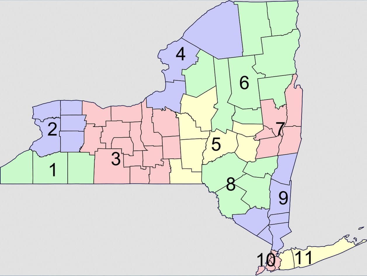 New York State Department Economic Development Regions Map New York State Department Economic Development Regions Map