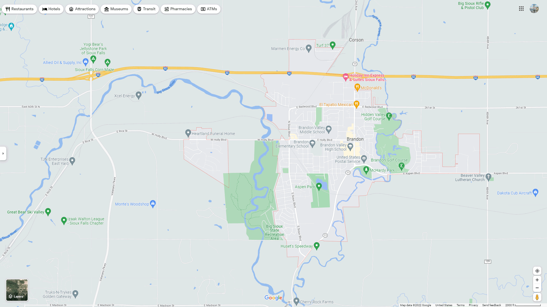 Brandon Iowa Map at Angel Singleton blog