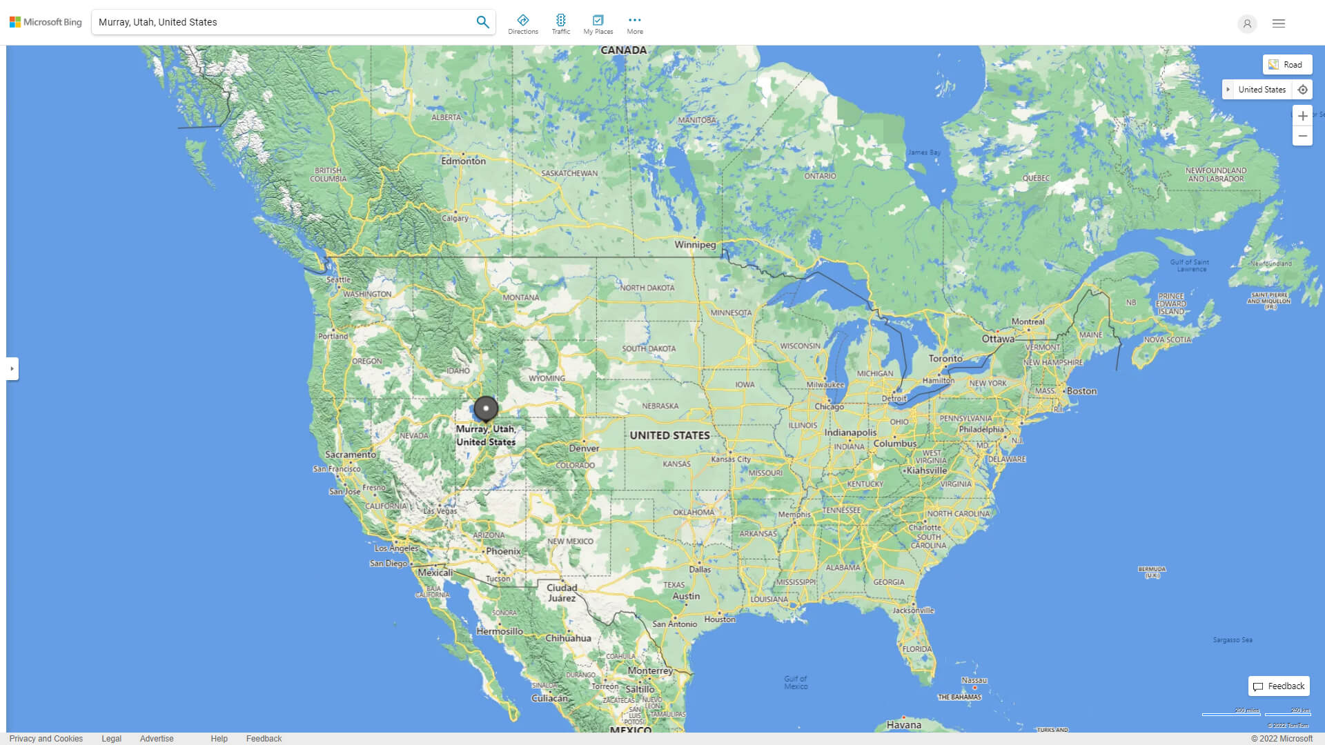 Murray, Utah Map
