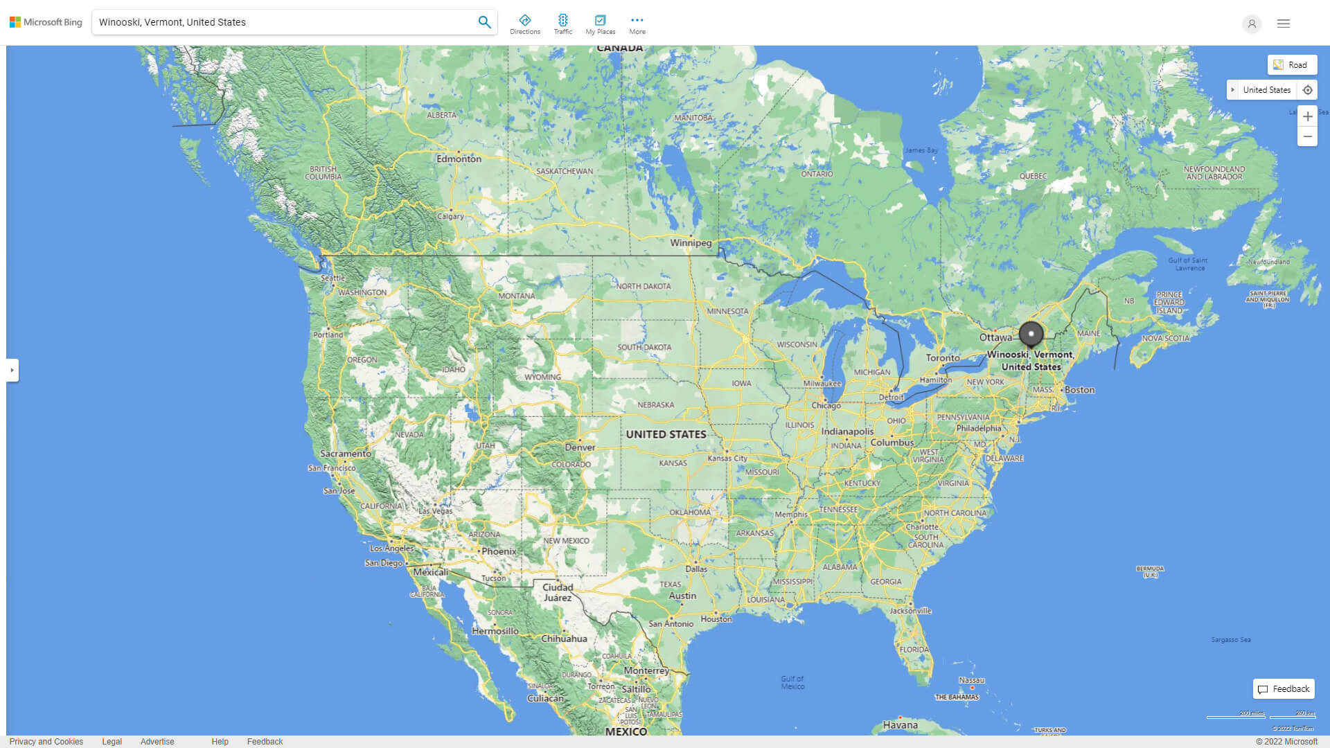 Winooski, Vermont Map