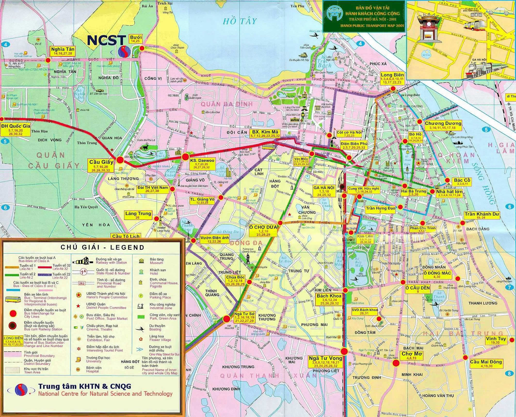 Hanoi Map