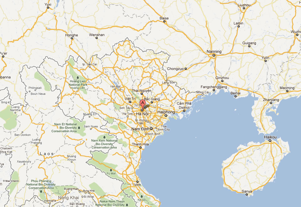 Hanoi Map