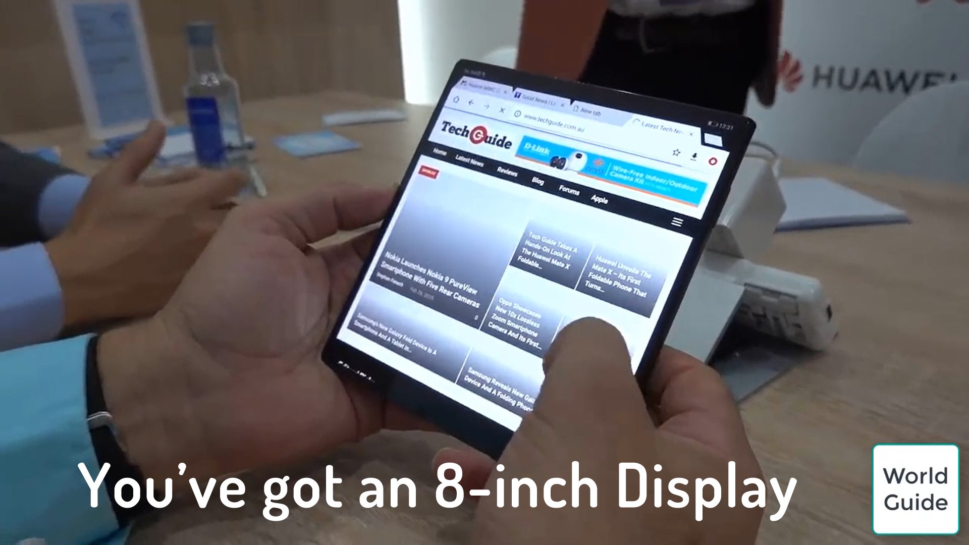 Huawei's New Foldable Smartphone Huawei Mate X